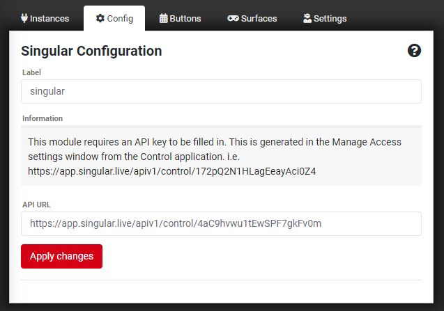 Singular and Elgato Streamdeck Using Bitfocus Companion – Singular.live Support Portal